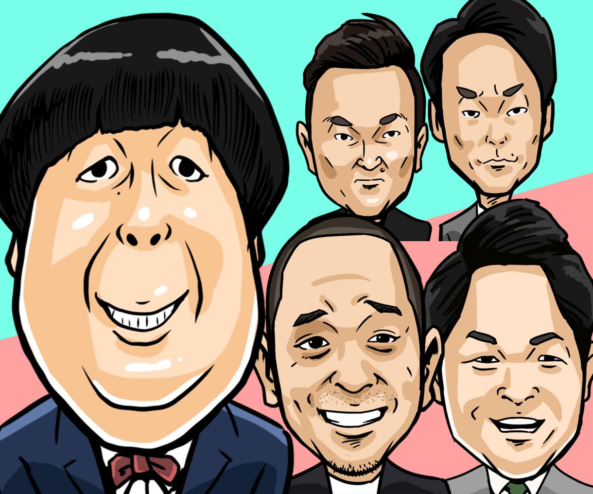 ポップで特徴的な似顔絵を描きます アメコミ風のデフォルメされた印象的な似顔絵になります！ | 似顔絵作成 | ココナラ