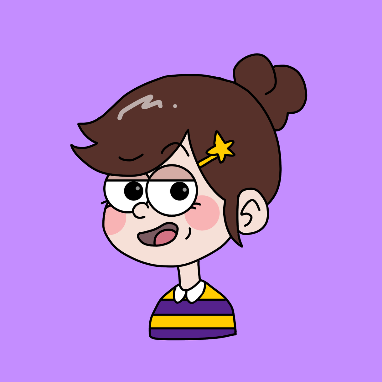 ポップで可愛い！様々な用途で使える似顔絵描きます 現役の美大生が描く、ポップな似顔絵イラスト！ | 似顔絵作成 | ココナラ