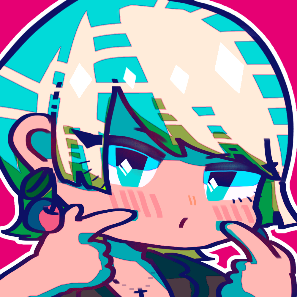 ポップで目を惹くSNSアイコン描きます 派手な色使いでアイコン映えするイラストを描きます！ | アイコン作成 | ココナラ