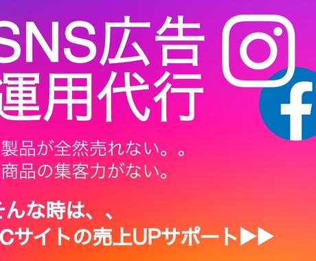 もっと売上を伸ばしたい！SNS広告を運用します Facebook・instagram広告使用して売上UP | SNS広告運用・コンサル | ココナラ