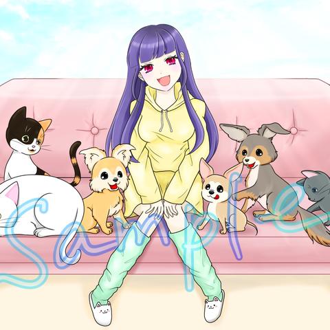 YouTube動画用一枚絵 | おとふ otofu laboさん(イラストレーター)のポートフォリオ | ココナラ