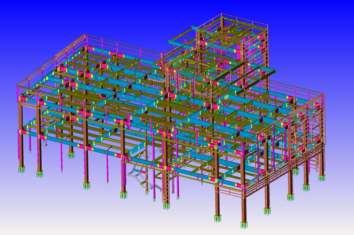 久斗鐵建さん(鉄骨施工図及び原寸)のポートフォリオ (作品No.524658) | ココナラ