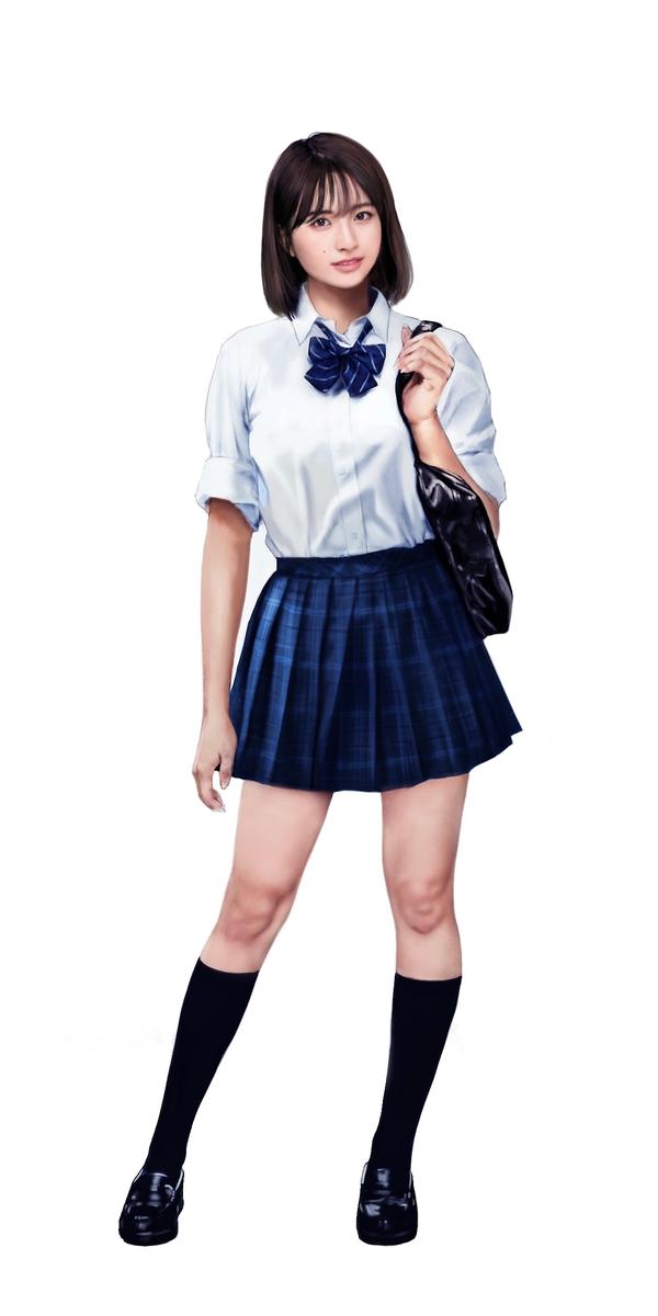 清楚な女子高生 黒のりしおさん イラストレーター のポートフォリオ ココナラ